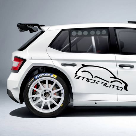 Kit 2 Stickers XXL Stick Auto