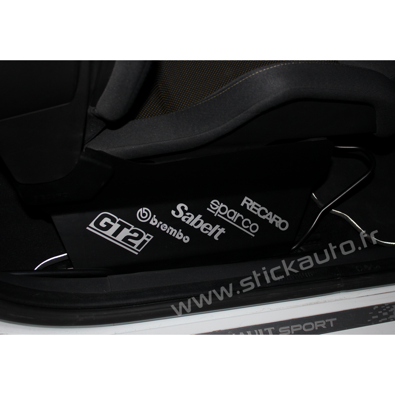 Kit 5 Stickers pour Siège Recaro - STICK AUTO